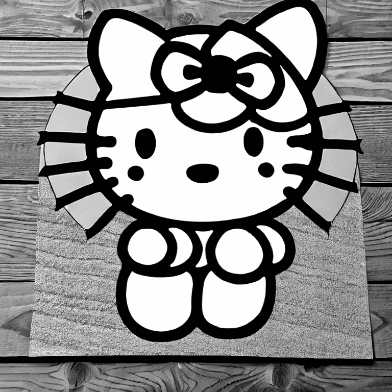 "hello kitty" coloring page | COLOR anything